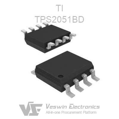 TPS2051BD TI High Current Drive Veswin Electronics