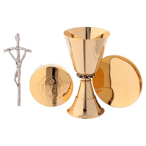 Mass Kit With Leather Bag Shoulder Strap And 15 Cm Chalice Online