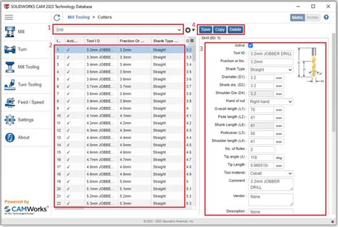 Customize Technology Database Setting In Solidworks Cam Seacad Technologies Customize Technology Database Setting In Solidworks Cam Seacad Technologies