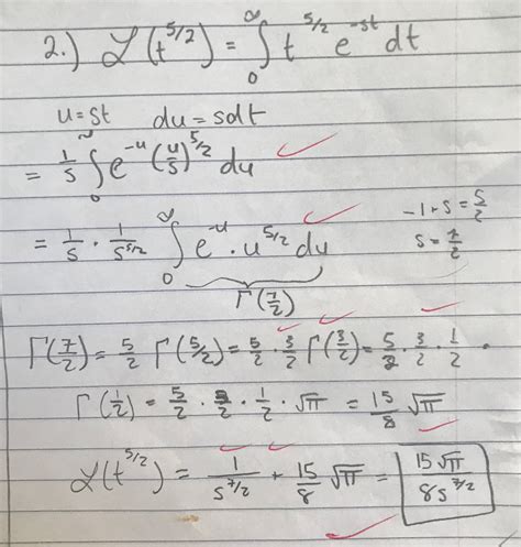Solved Solve The Following Laplace Transforms Using The