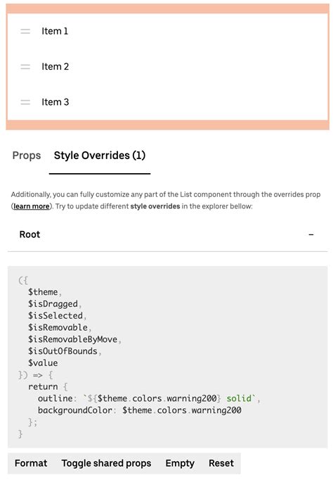 Override Nested Components