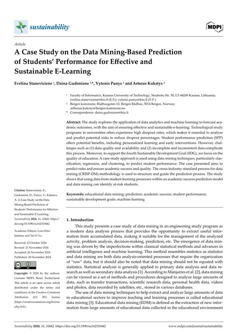 Pdf A Case Study On The Data Mining Based Prediction Of Students