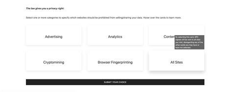 Test And Fix Issues · Issue 183 · Privacy Tech Labgpc Privacy Choice