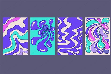 Trippy Psychedelic Poster For Design Graphic By Smirnova26051994 · Creative Fabrica