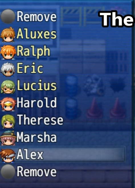 RMMV Yanfly Party System Tweak Help RPG Maker Forums