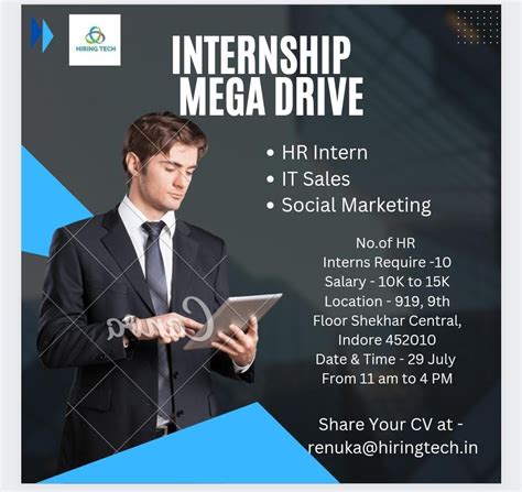 Internship Internshipopportunity Hrinternship Itinternship Digitalamarketing Indorejobs