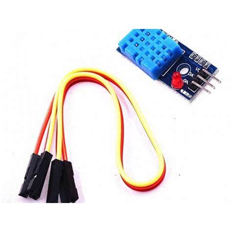 Dht Temperature And Humidity Sensor Module With Led