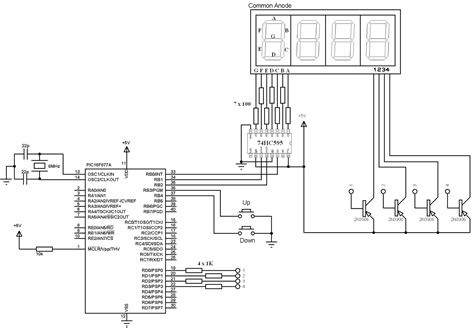 7 Segment Display With 74hc595 Shift Register Ccs C