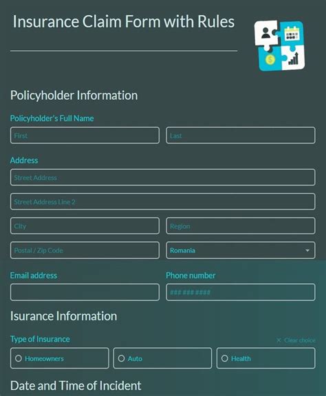 Free Freight Insurance Claim Form Template 123formbuilder