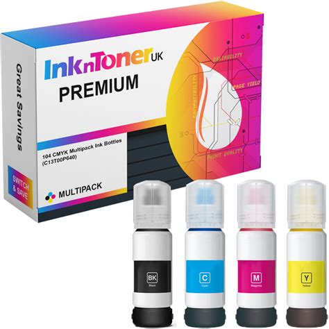 Original Epson 104 Black Ink Bottle C13t00p140 Epson Ecotank Et