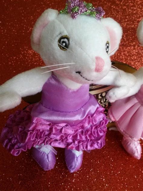 Angelina Ballerina Plush Toy 6 In Tall Set Of 2 Nwot 1727390495