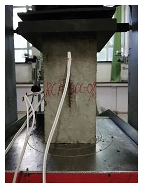 Process Of Compression Tests A Cube Compression Test B Prism Download Scientific Diagram