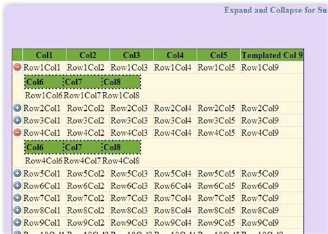 Yii Gridview Rows Onclick To Expand And Show Detailview Below The Row In Grid Stack Overflow