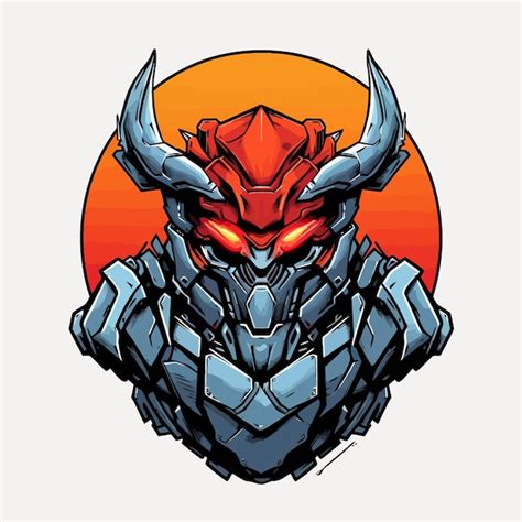 Premium Vector War Robot Illustration Premium Vector War Robot Illustration