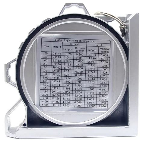 각도 측정기 자기 각도 탐지기 경사 각도기 경사계 레벨 미터 경사계 측량 배관용 휴대용 측정 장비 경사 실내 Temu