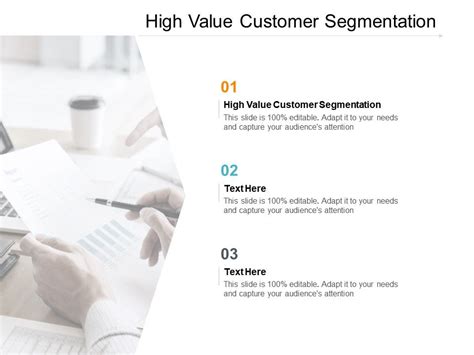 High Value Customer Segmentation Ppt Powerpoint Presentation Picture Cpb Presentation Graphics