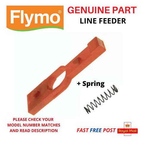 Flymo Contour 580e Strimmer Trimmer Line Feeder Spring Fast Post