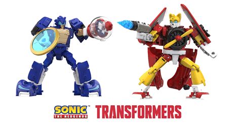 Sonic The Hedgehog X Transformers Collaborative Set Turns Sonic And