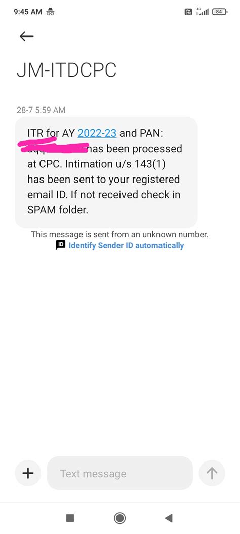 Intimation For ITR Not Received Taxation Trading Q A By Zerodha All Your Queries On