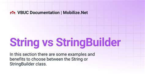 String Vs Stringbuilder Vb6 Ai Migrator