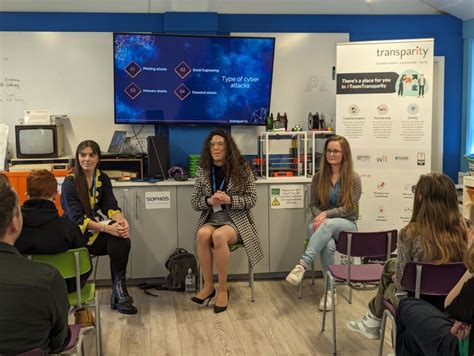 transparity on linkedin techcareers womenintech cybersecurity