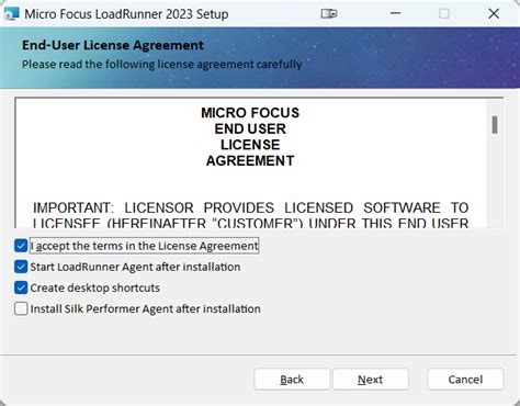 Loadrunner Installation