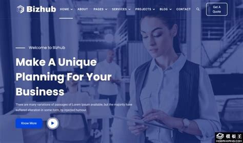 Bootstrap模板 Bootstrap网站模板免费下载 模板王