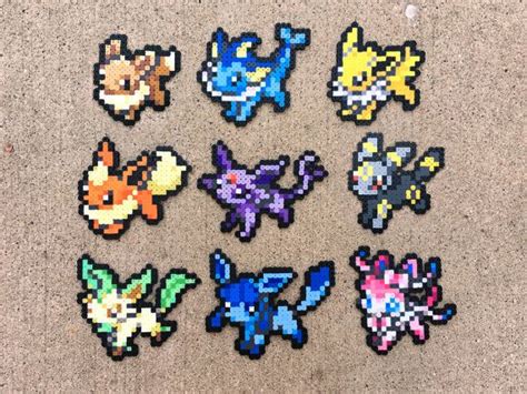 Handmade Fuse Bead Pokemon Creations Feel Free To Request A Shiny