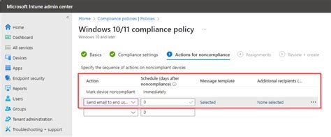 Custom Device Compliance Policy In Intune