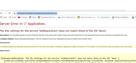 Setting Up Client Certificate Authentication For Wcf Service Hosted As