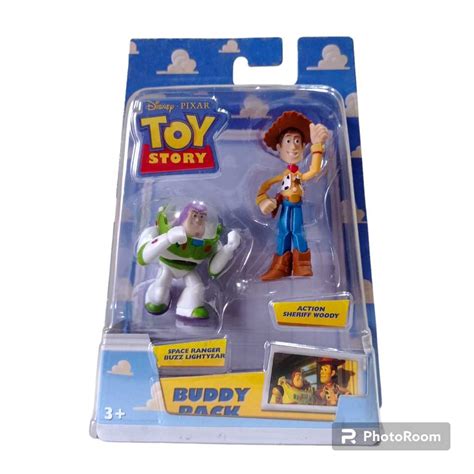 Jual Disney Pixar Toy Story Buddy Pack Woody Buzz Lightyear Mattel Shopee Indonesia