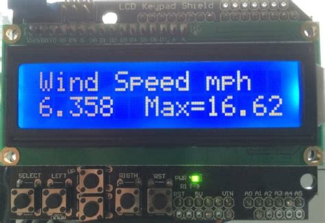 Arduino Wind Speed Meter Anemometer Open Electronics Open Electronics