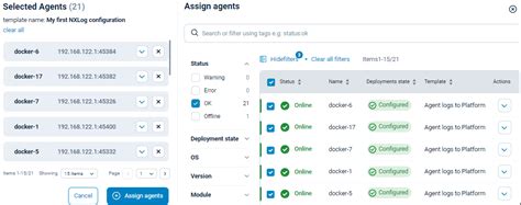 Assign A Configuration Nxlog Platform Documentation