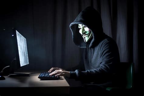 Premium Ai Image The Art Of Intrusion Anonymous Hacker Mastering The Code