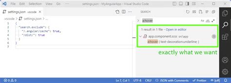 Exclude Files From Vs Code Search And Share It With The Team Tim