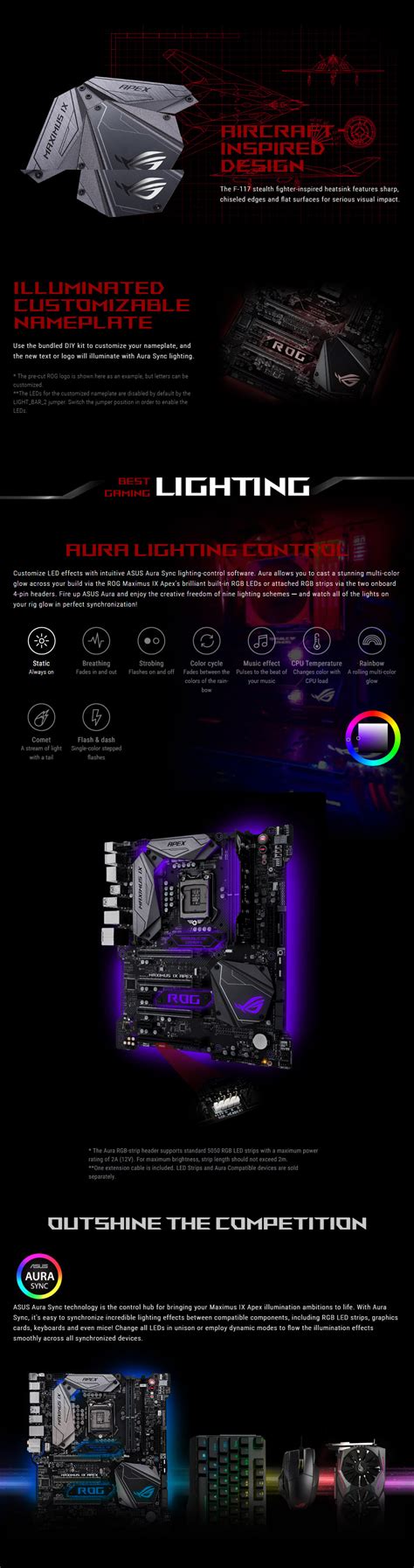 Buy ASUS ROG Maximus IX Apex Motherboard ROG MAXIMUS IX APEX PC Case Gear Australia