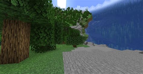 Curved World Shader Minecraft Texture Pack