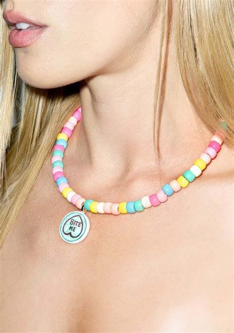 Bite Me Candy Choker Dolls Kill