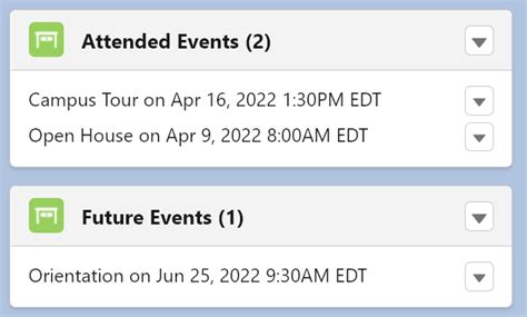 Using Dynamic Related Lists With Targetx — Violet Consulting