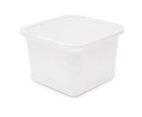 500ml Disposable Square Plastic Food Container At ₹ 4 4 Piece In Ahmedabad Id 2856239616691