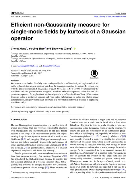 Efficient Non Gaussianity Measure For Single Mode Fields By Kurtosis Of Gaussian Operator