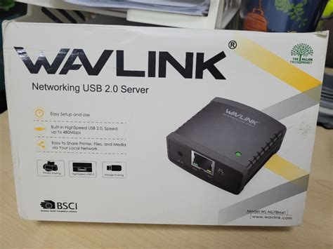 Wavlink USB Print Server Computers Tech Parts Accessories Networking On Carousell