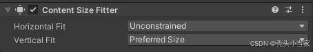 Unity Layoutgroup Content Size Fitter Unity Content Size Fitter Csdn