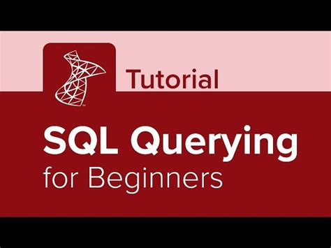 Free Video Sql Querying For Beginners Tutorial From Learnit Training