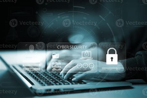 Cyber Security And Security Password Login Online Concept Hands Typing And Entering Username And