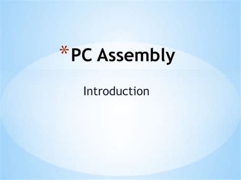Css L05 Computer System Assembly Pdf