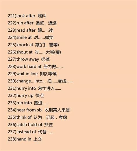 英語老師一針見血：這238個重點短語，一天一句，口語「溜得很」 每日頭條