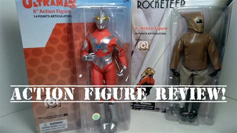 Mego Ultraman And The Rocketeer Review Youtube
