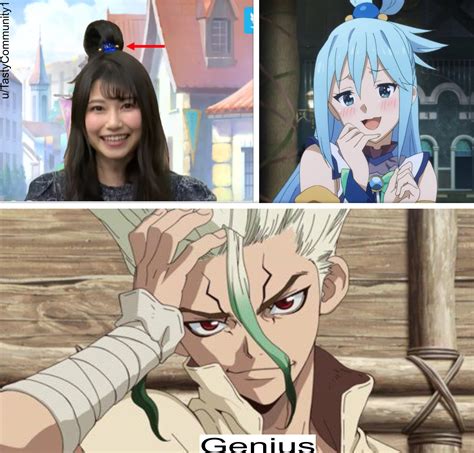 Sora Amamiya The Va Of Aqua Both Wearing H O Hairband R Animes All