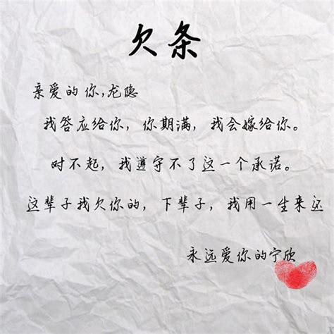 欠条1